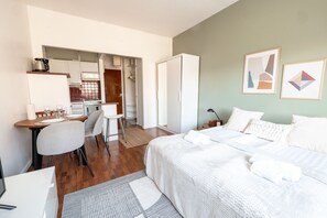 Apartamento conforto | 1 quarto, ferros/tábuas de passar roupa, berços (sobretaxa)