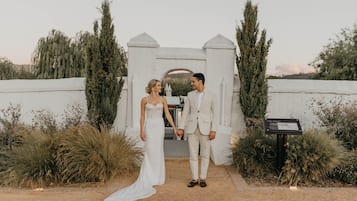 Espaço exterior para casamentos