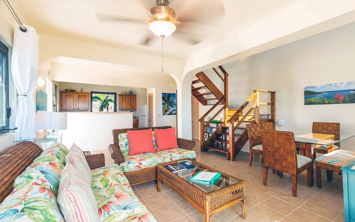 2 Bedroom, 2.5 Bath With Pool Access & Ocean View - Cruz Bay