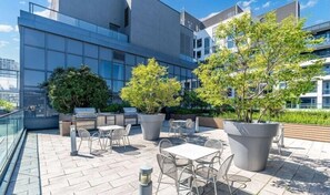 Terraço no piso superior