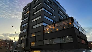 Fachada da propriedade
