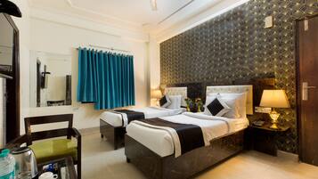 Quarto Deluxe | 1 quarto, lençóis de algodão egípcio, roupa de alta qualidade