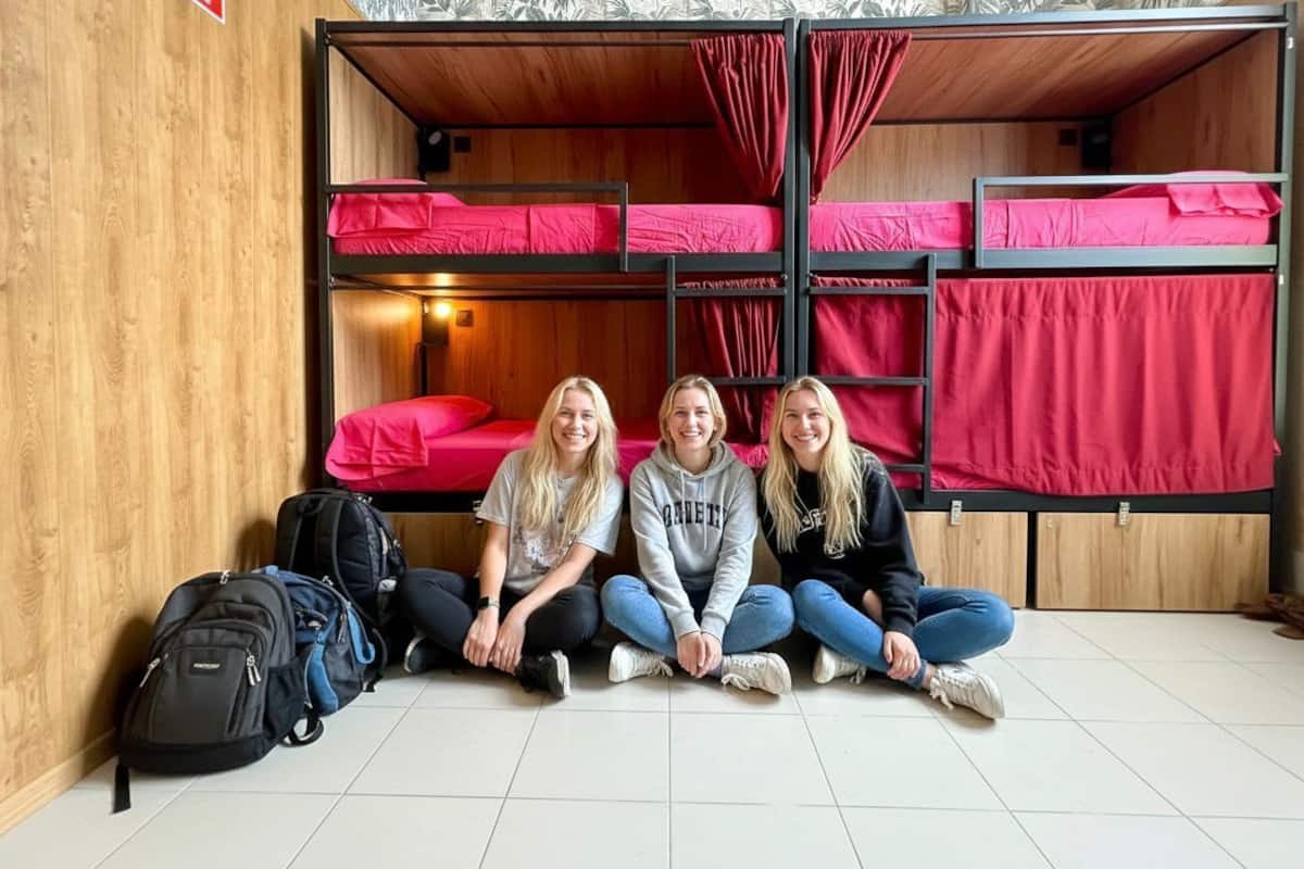 Dormitório compartilhado conforto, em dormitório misto, para não fumantes | Roupas de cama de algodão egípcio, roupas de cama premium