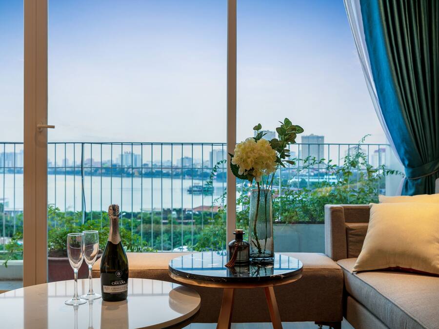 Penthouse Executiva | Terraço/pátio interior