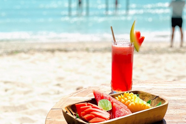 Vista para a praia ou o mar