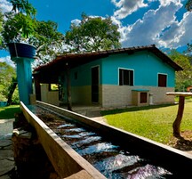 Chalé Tradicional | Sala de estar