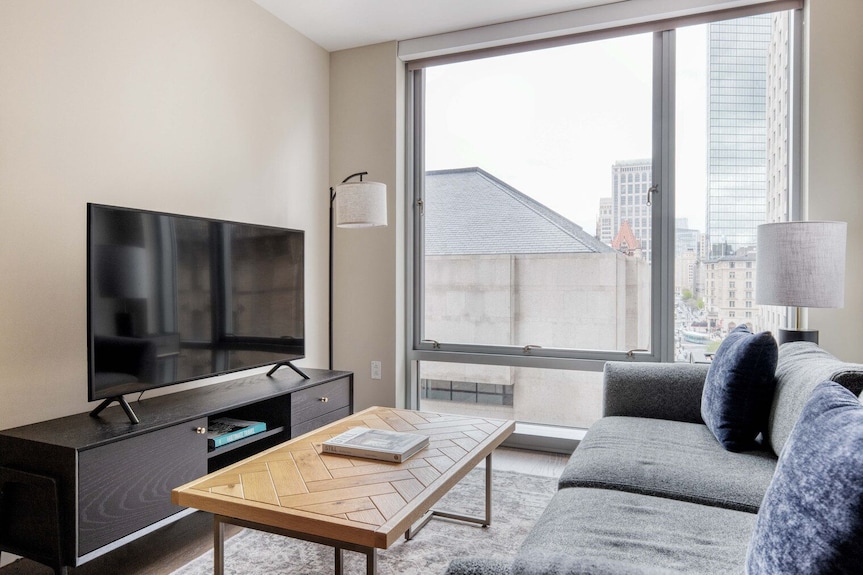 Stellar Back Bay Studio W/ Gym & W/d, Nr Restaurants, By Blueground - Boston, MA