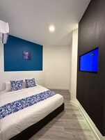 Quarto casal standard | Wi-Fi de cortesia, roupa de cama