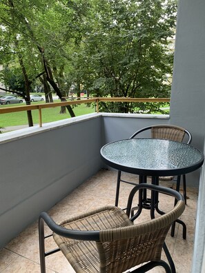 Apartamento, 1 quarto, fumadores, varanda | Varanda