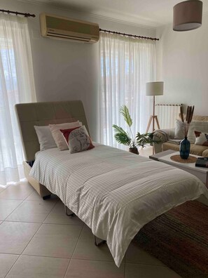 Apartamento, 1 quarto, fumadores, terraço | Sala