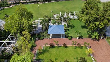 Vista para o jardim