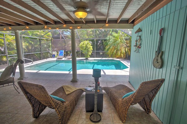 1 Mi To Beach Access: Naples Home W/ Lanai - Caribbean