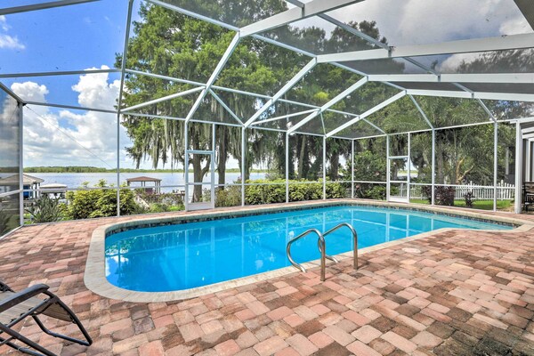 Waterfront Winter Haven Home With Dock & Hot Tub! - Lake Garfield, FL