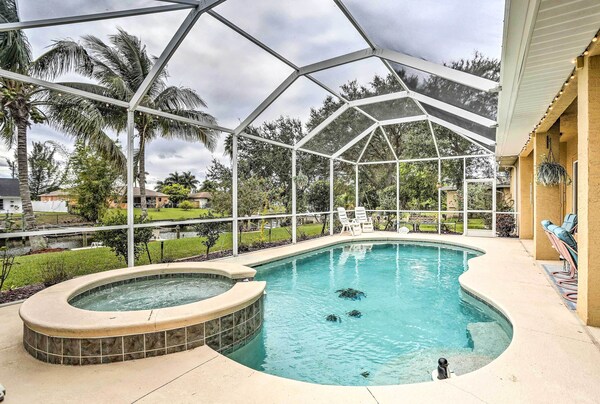 Canalfront Cape Coral Home W/ Private Dock! - Cape Coral, FL
