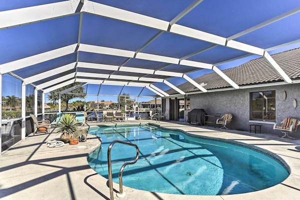 Private Dock: Canalfront Home In Cape Coral - Sanibel Island, FL