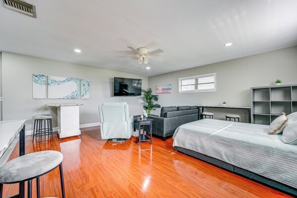 Walk To Hard Rock Casino: Cozy Studio! - Hillsborough River State Park, Thonotosassa