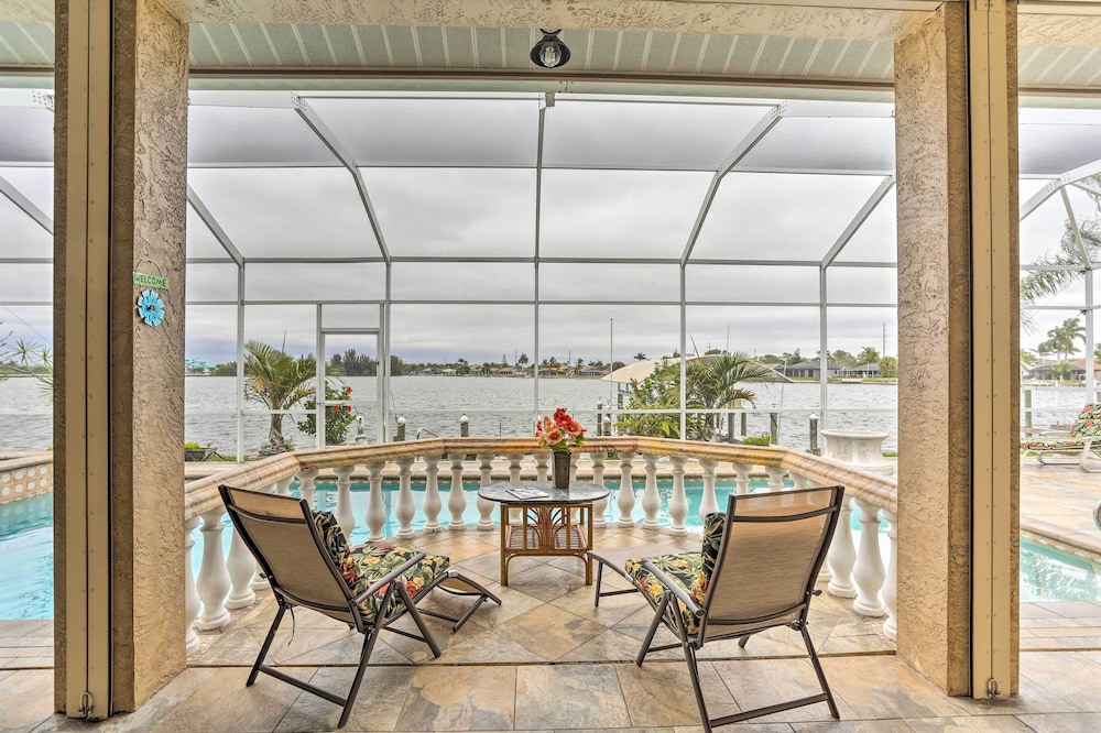 Lakefront Cape Coral Home W/ Private Pool & Dock! - Fort Myers, FL