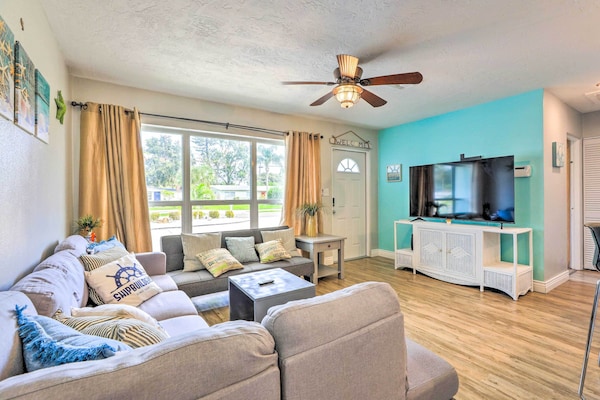 'Ocean Breeze Oasis' W/ Boat Dock & Slip On Canal! - Sarasota, FL