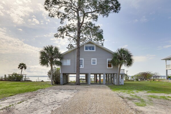 Waterfront Ochlockonee Bay Cottage W/ Views! - Ochlockonee River State Park, Sopchoppy