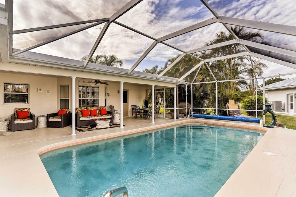 Canalfront Cape Coral Home W/ Private Dock! - Sanibel Island