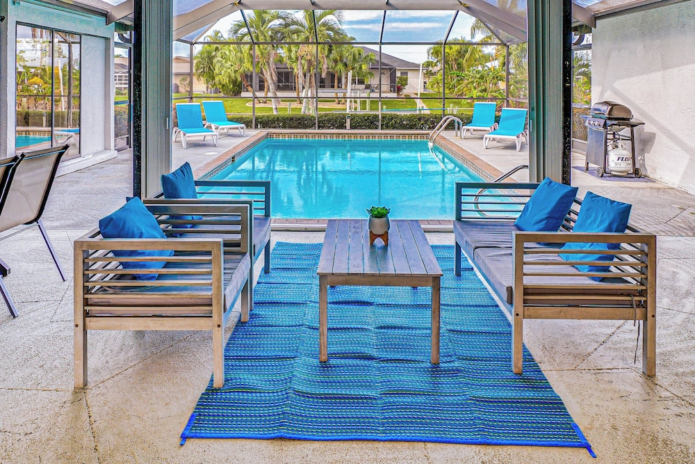 Cape Coral Home W/ Heated Pool, Dock & Gulf Access - Sanibel Island, FL
