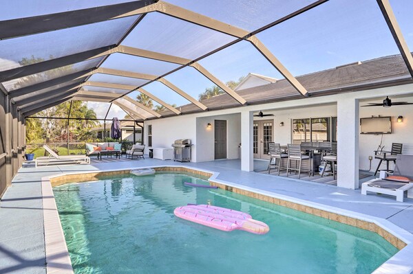 Heated Pool: Sun-soaked Cape Coral Escape! - Sanibel, FL