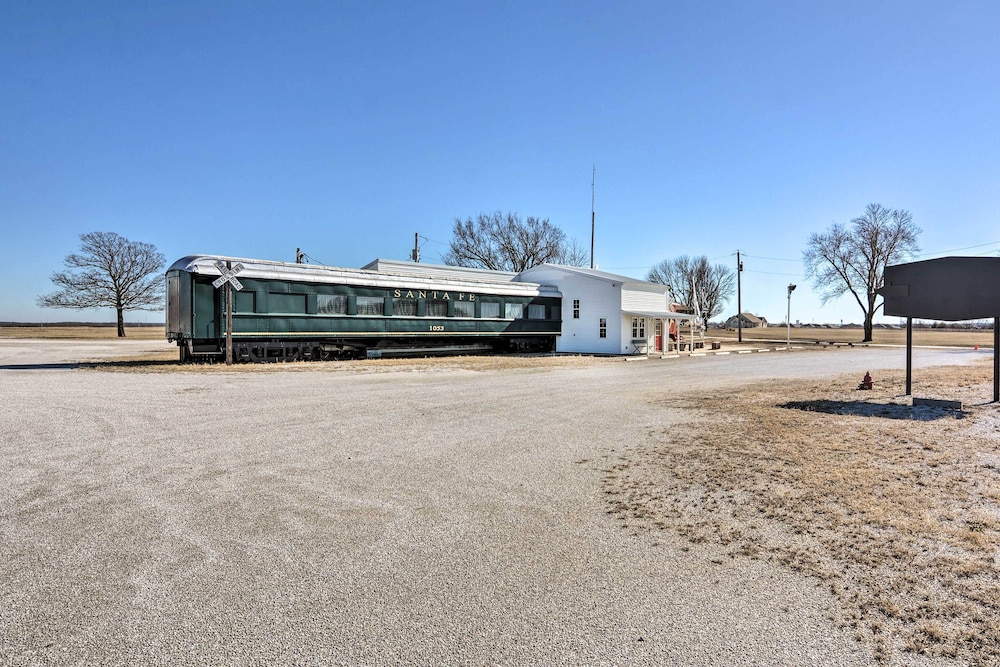 Unique Joplin Gem: Converted Train Car Studio - Joplin, MO
