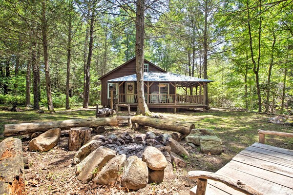'Clearwater Cabin' On 10 Acres W/ Trout Stream! - Monterey, VA