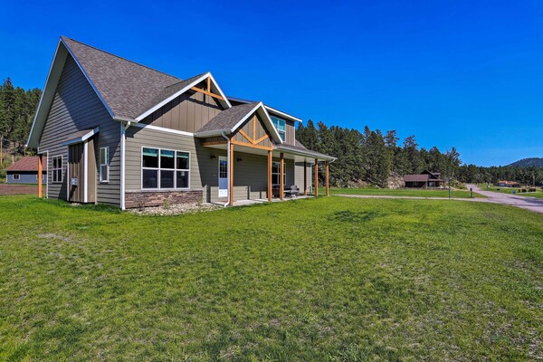Heart Of Black Hills Home By Mickelson Trail! - Hill City, SD
