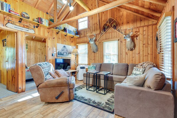 Dock & Lake Access! St Germain Getaway - Plum Lake, WI