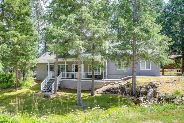 水晶湾度假屋，带壁炉，靠近滑雪胜地 - 愛達荷州