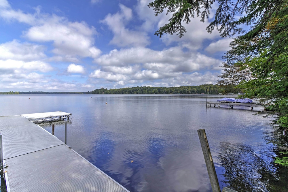 Land O' Lakes Hideaway W/ Boat Dock & Lake Views! - Wisconsin