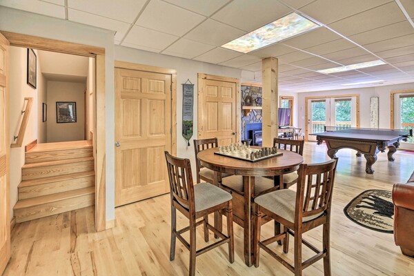 River Access & Game Room: Piney Creek Cabin! - Mouth of Wilson, VA