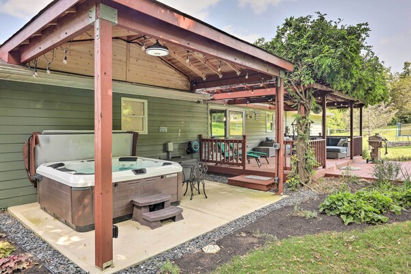 Family-friendly Brookville Home W/ Hot Tub! - Whitewater Memorial State Park, Liberty