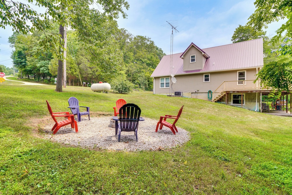 Modern Eckerty Home W/ Deck On Patoka Lake! - French Lick, IN