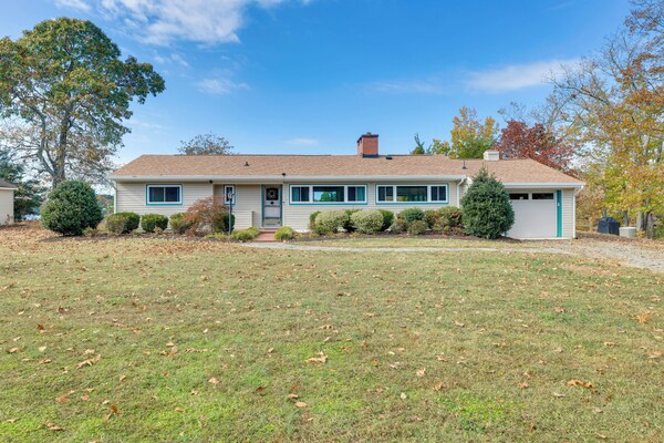 Waterfront Lancaster House W/ Grill & Dock Access! - Belle Isle State Park, Lancaster