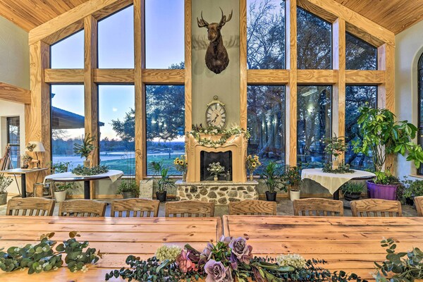 Banquet Hall & Pool: Expansive Forestburg Ranch! - Cottonwood Lake, Alvord