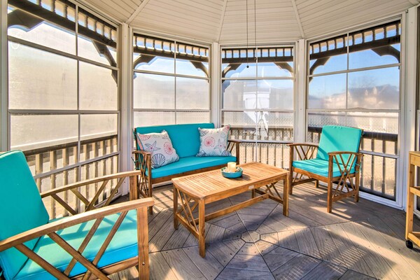 Waterfront Beach Haven West Home W/ Boat Dock - New Jersey