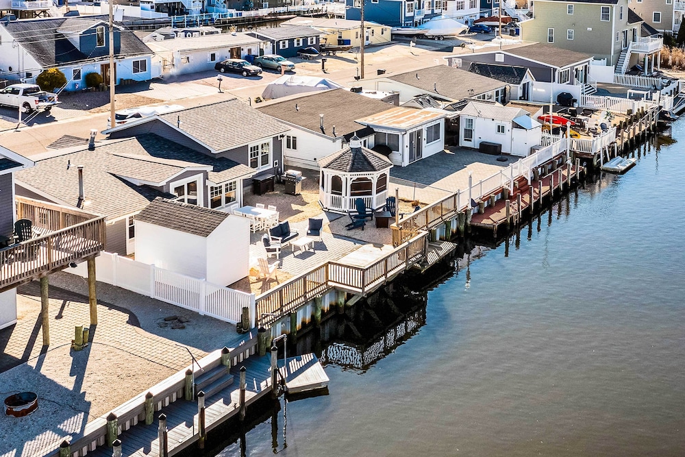 Waterfront Beach Haven West Home W/ Boat Dock - Long Beach Island, NJ