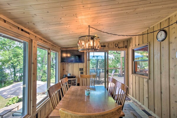 Year-round Waterfront Getaway: Lake Access + Dock! - Clear Lake, MN