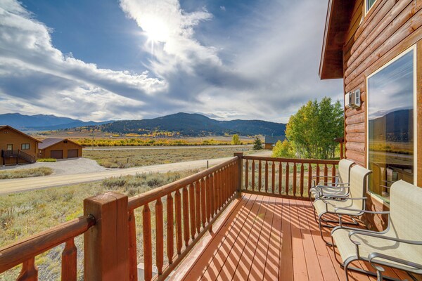 Custom Log Cabin W/ Views - 20 Mi To Yellowstone! - Henrys Lake, ID