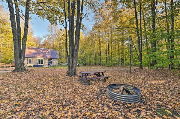 Secluded & Rural Frederic Home W/ Barn On 25 Acres - Grayling, MI