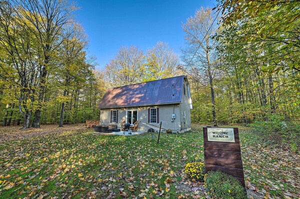 Secluded & Rural Frederic Home W/ Barn On 25 Acres - Hartwick Pines State Park, Grayling