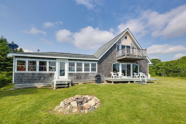 Shorefront House W/ Views, 14 Mi To Acadia Np - Maine