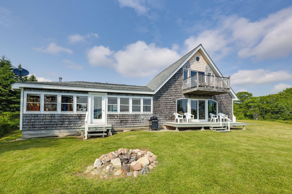 Shorefront House W/ Views, 14 Mi To Acadia Np - Maine