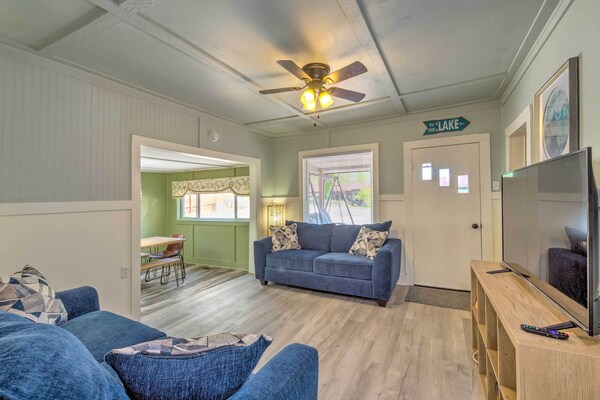 Stunning 2-building Rental - Walk To Marina! - Dale Hollow Reservoir, TN