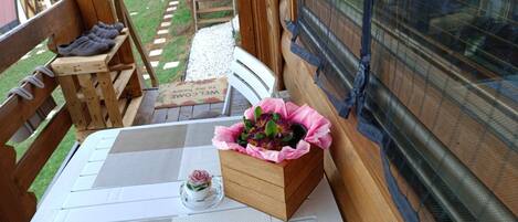 Bungalow Panorâmico | Terraço/pátio interior