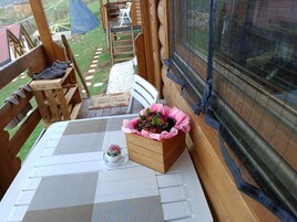 Bungalow Panorâmico | Terraço/pátio interior