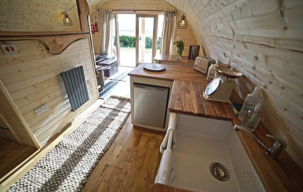 Badger Cabin - Luxury Log Cabin with private hot tub - Wimbish | Vrbo