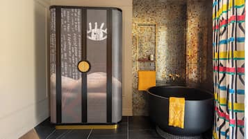 Estúdio Premium | Minibar, cofre no quarto, com mobília individualizada